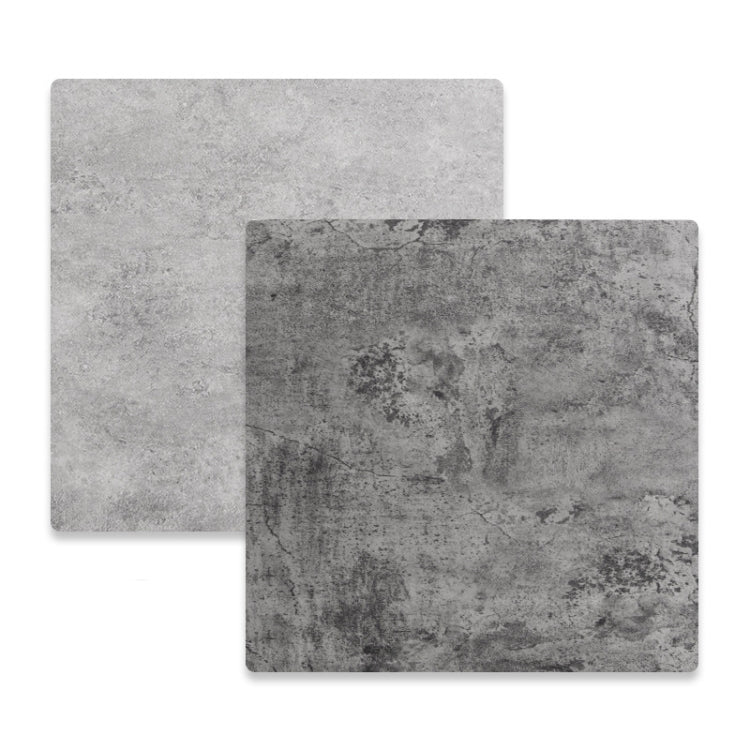 60 x 60cm Double Sides Retro PVC Photography Backdrops Board(Cement Wa