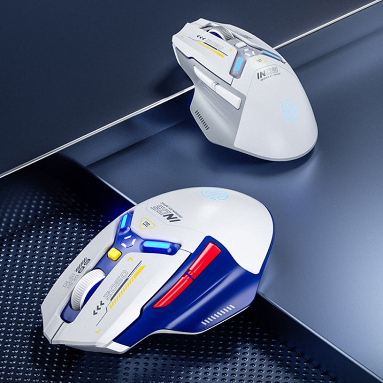 Inphic IN9 Tri-mode Wireless Bluetooth Gaming Office Computer Mouse(Wh