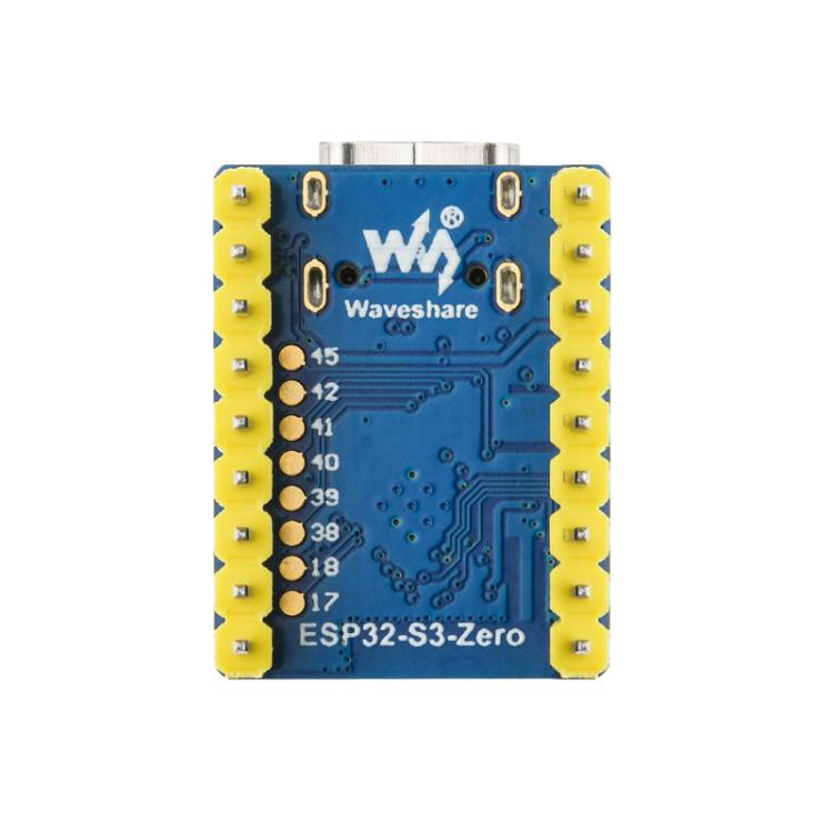 WAVESHARE 2.4GHz Wi-Fi Mini Development Board Based ESP32-S3 Dual-Core