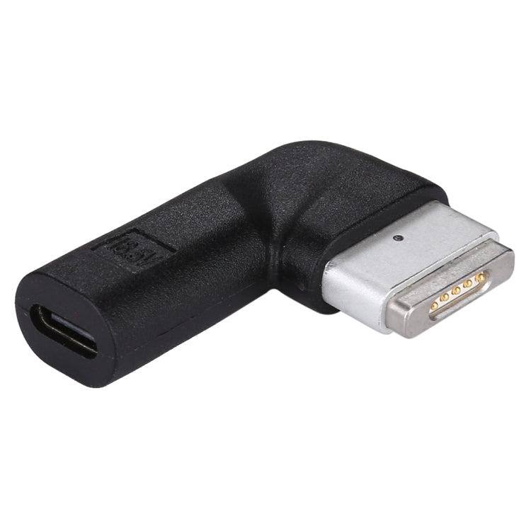 USB-C / Type-C Female to 5 Pin MagSafe 2 (T-Shaped) Male Charge Adapte